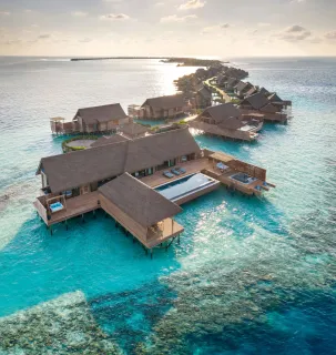 2 Bedroom Overwater Villa with Pool - Waldorf Astoria