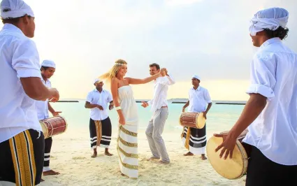 Traditional Boduberu in the Maldives